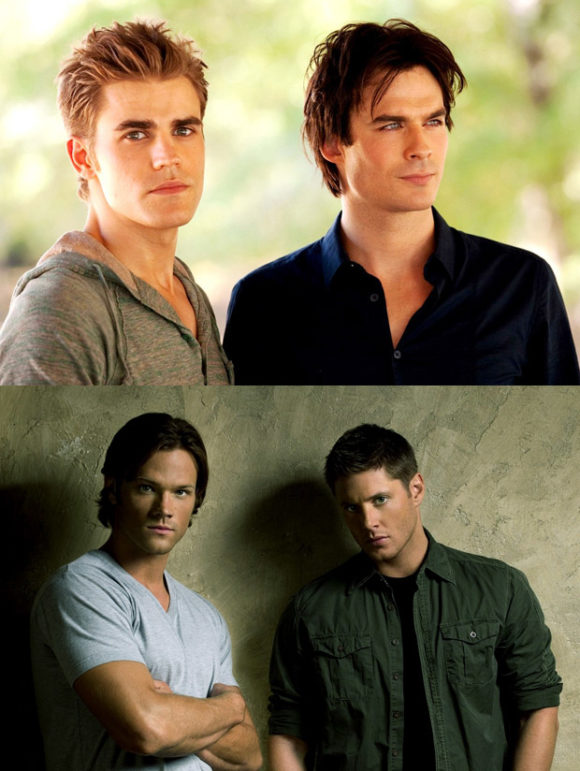 Ô, lá em casa… Damon & Stefan e Sam & Dean – 2Beauty – Marina Smith